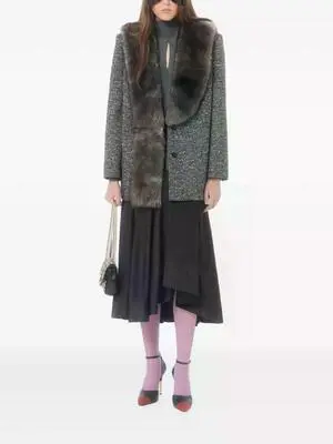 Valentino Garavani Vlogo Detail High Neck Sweater