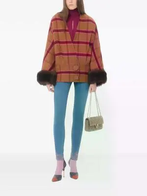 Valentino Garavani Wool Sweater With Scarf Detail - Pink