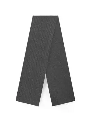 Dolce & Gabbana Cashmere Knit Scarf - Grey