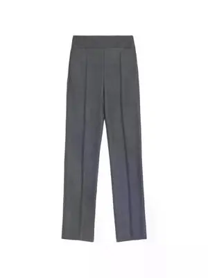 Valentino Garavani Textured Silk Wool Trousers