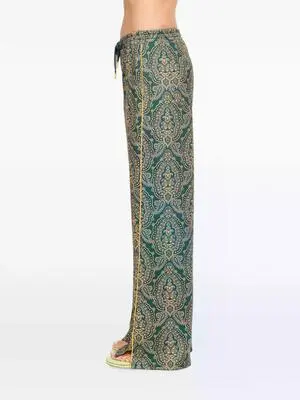 The Upside Bamba Roma Paisley Print Trousers