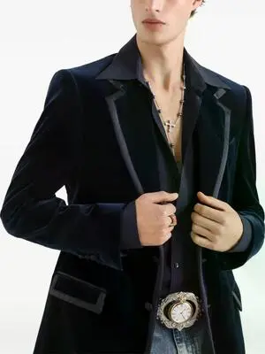 Dolce & Gabbana Sicilia Single-breasted Tuxedo Jacket In Velvet