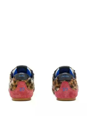 Marc Jacobs 400 Bleecker Leopard Print Sneakers - Brown