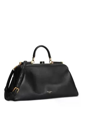Dolce & Gabbana Large Plongé Nappa Leather Handbag