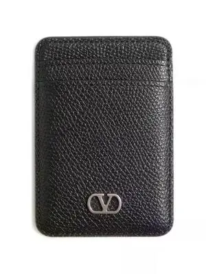 Valentino Garavani Logo-plaque Magnetic Cardholder