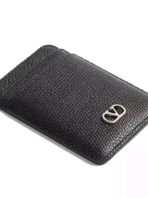 Valentino Garavani Logo-plaque Magnetic Cardholder