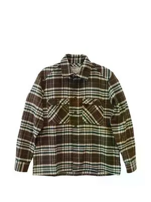 HTC LOS ANGELES Plaid Graphic-print Shirt