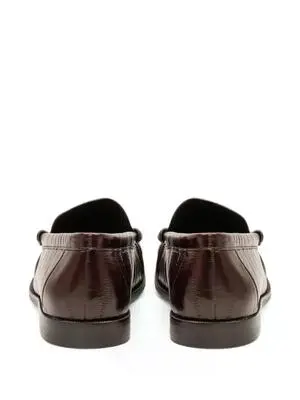 Jeffrey Campbell Stallone Crocodile-effect Loafers
