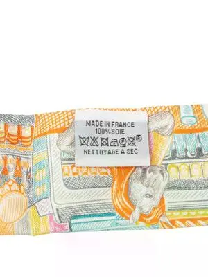 Hermès 2019-2026 City Of Light Silk Twilly Scarf Scarves