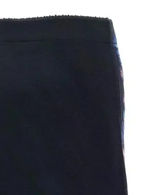 Farm Rio Bow Garden Knit Midi Skirt - Black