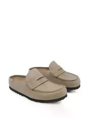 BIRKENSTOCK Naples Leather Mules
