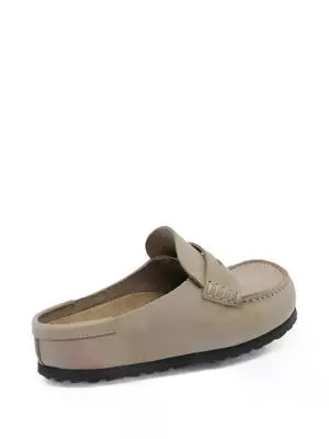 BIRKENSTOCK Naples Leather Mules