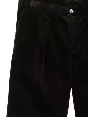 PROFUOMO Pleated Corduroy Trousers