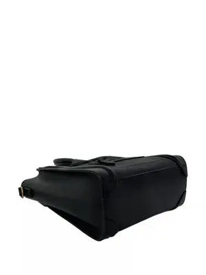 Celine Luggage Tote Satchel - Black