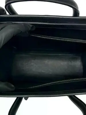 Celine Luggage Tote Satchel - Black