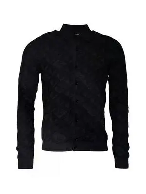 Dolce & Gabbana Geometric-patterned Dg Logo Polo Shirt