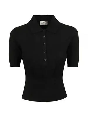Elisabetta Franchi Knit Polo Shirt
