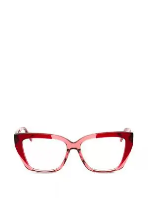 FERRAGAMO Cat Eye Glasses - Red