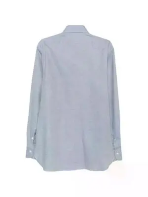 BARBA NAPOLI Spread-collar Button-up Shirt
