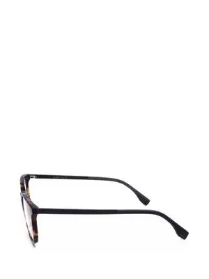 BOSS Tortoiseshell-effect Square-frame Glasses