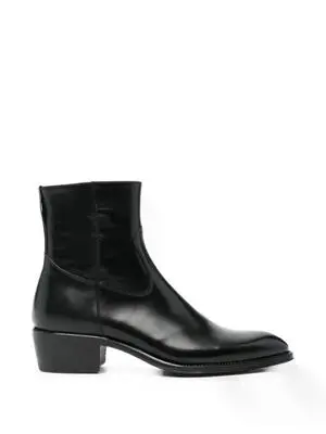 CENERE GB Kurt Pointed-toe Side-zip Boots