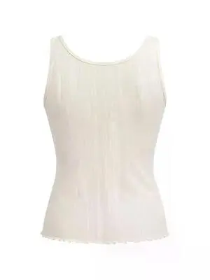 DRYKORN Ribbed Lettuce-hem Tank Top