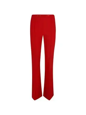 Elisabetta Franchi Pressed-crease Flared Trousers