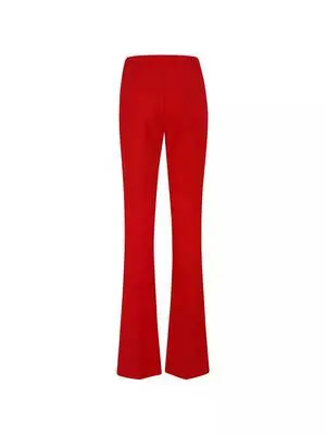 Elisabetta Franchi Pressed-crease Flared Trousers
