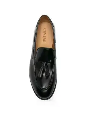 CENERE GB Tassel-detail Leather Loafers