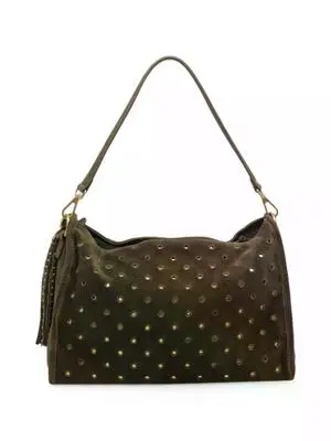 LA CARRIE Downtown Stud-embellished Shoulder Bag