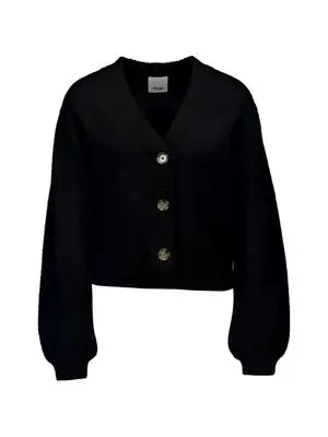 ALLUDE V-neck Button-up Cardigan