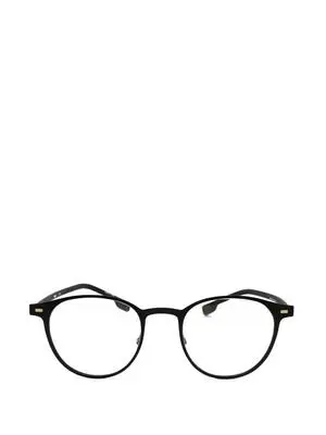 BOSS Round Frame Eyeglasses - Black