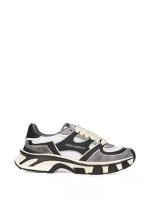 Dolce & Gabbana Panelled Chunky-sole Sneakers - Black