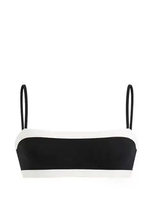 BOUND Fosca Reversible Bikini Top - Black