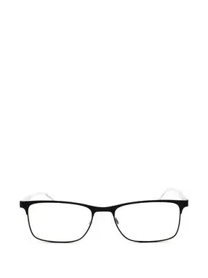 BOSS Rectangle Eyeglasses - Black