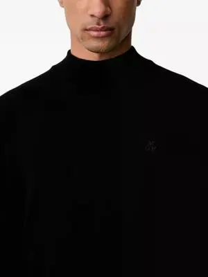 Marc O'polo Logo-embroidered High-neck Sweater