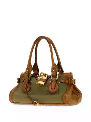 Chloé Paddington Canvas Tote Bag - Brown