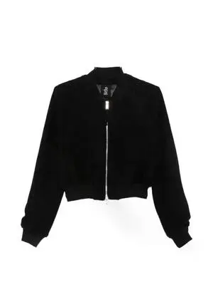 THOM KROM Zip-up Bomber Jacket - Black
