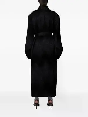 SRVC STUDIO Belted Zip-detail Coat