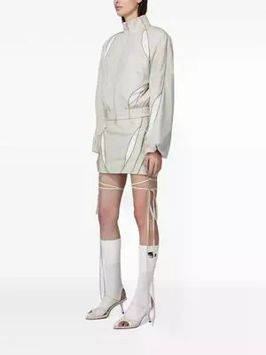 SRVC STUDIO Beige Zip-fastening Jacket