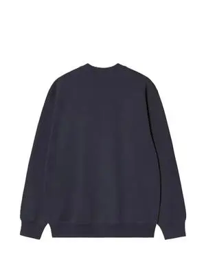 Carhartt Work In Progress Logo-embroidered Crew-neck Sweater