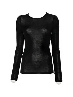 SAMSOE SAMSOE Sadou Long-sleeve Top - Red