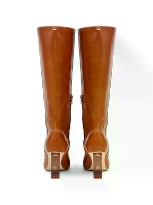 MAISON MARGIELA Plexi Contrast-stitch Wedge Boots
