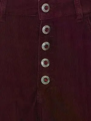 DONDUP Corduroy Button-front Trousers