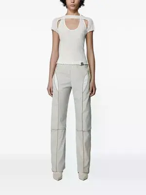 SRVC STUDIO Cut-out Halter-strap Top