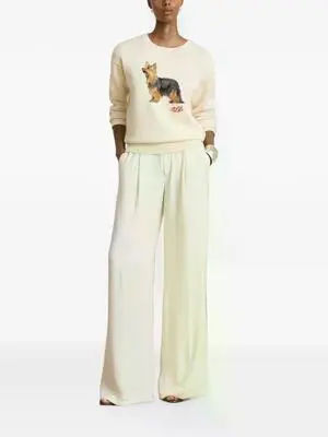 Ralph Lauren Dog-intarsia Cotton Sweater