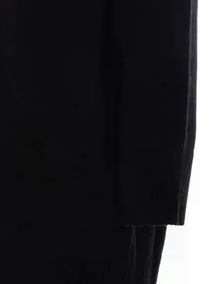 Alpha Studio Ribbed-trim Open-front Cardigan