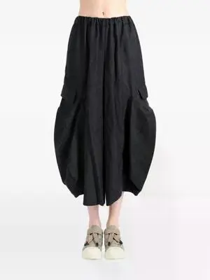 Comme Des Garçons Cropped Cargo Trousers - Grey