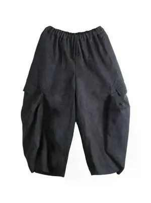 Comme Des Garçons Cropped Cargo Trousers - Grey