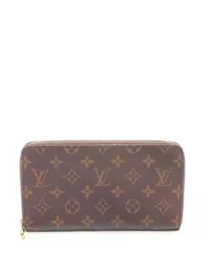 LOUIS VUITTON 2020 Zippy Organizer Monogram Wallet - Brown